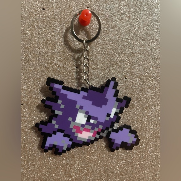 Pokemon | Accessories | Perler Bead Keychain | Poshmark